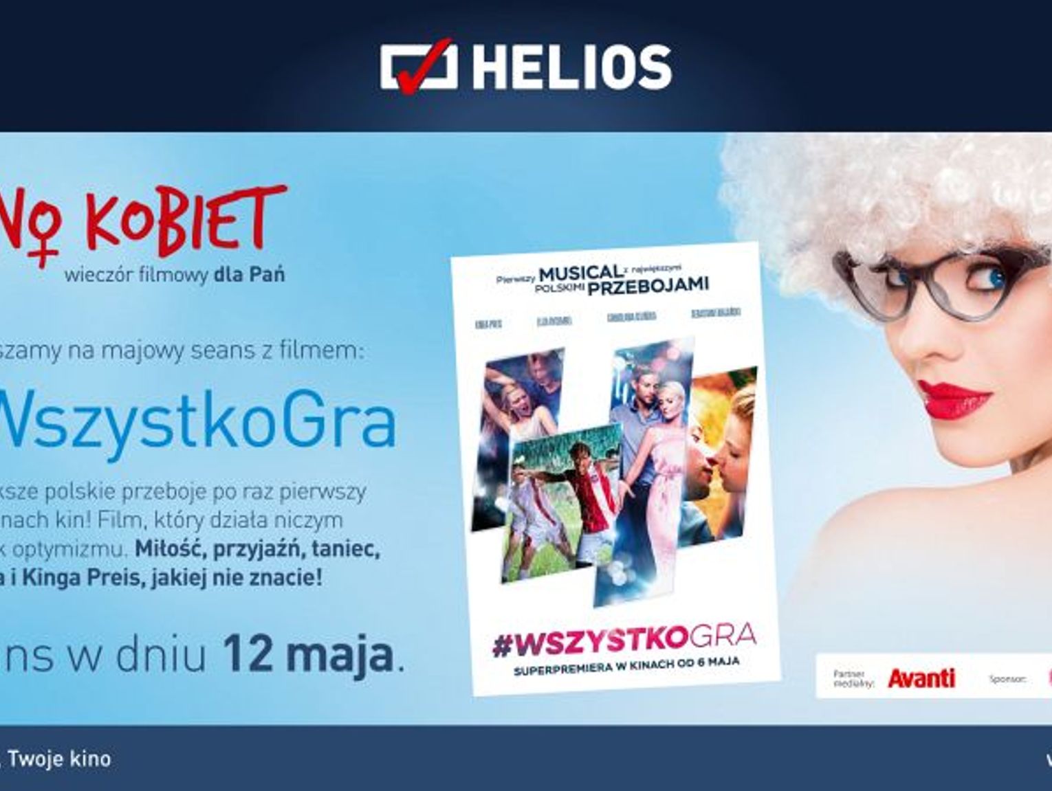 Kino Kobiet i premierowy polski musical „#WszystkoGra”
