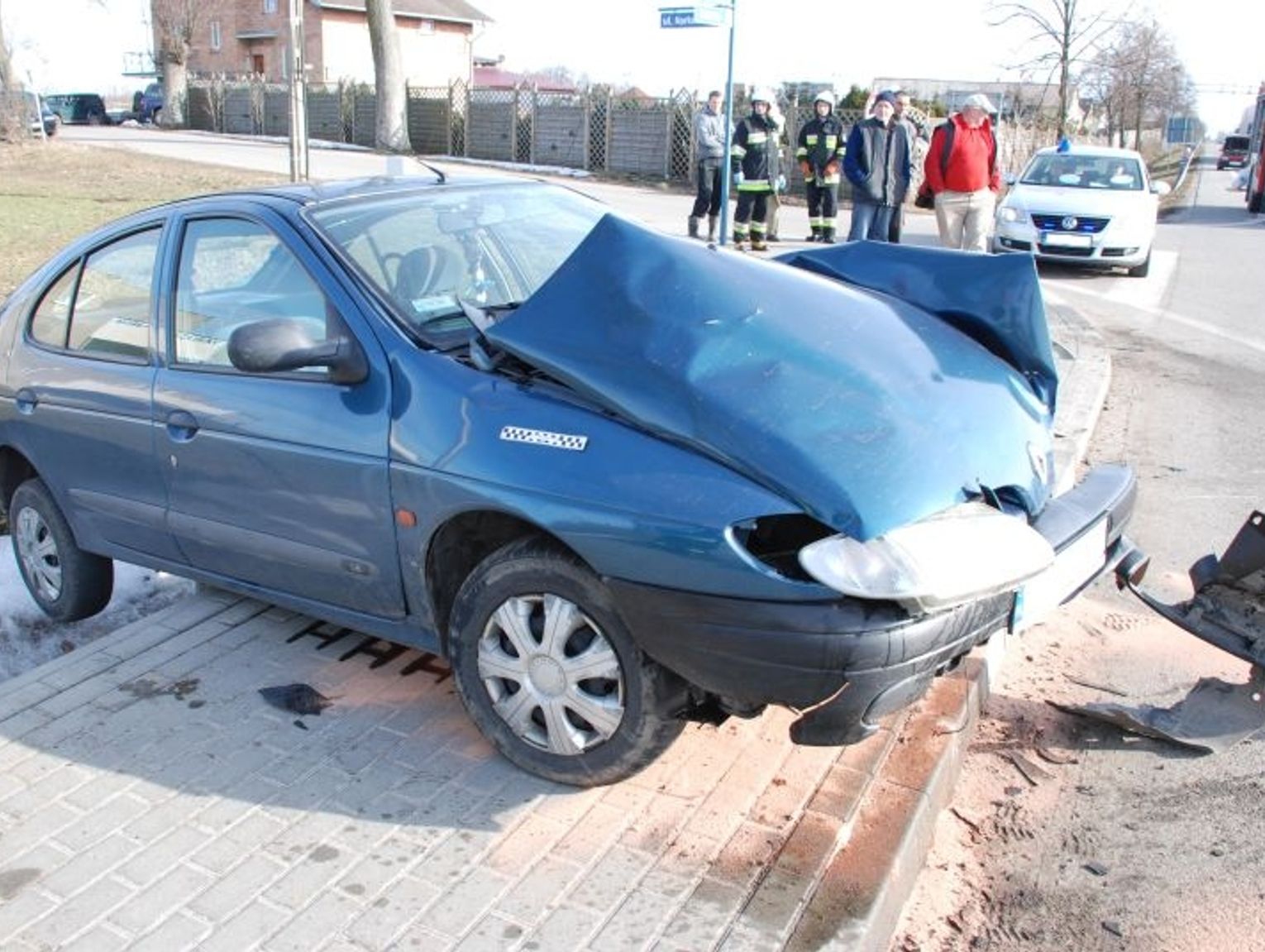 Wypadek w Wielgłowach, dwie osoby ranne