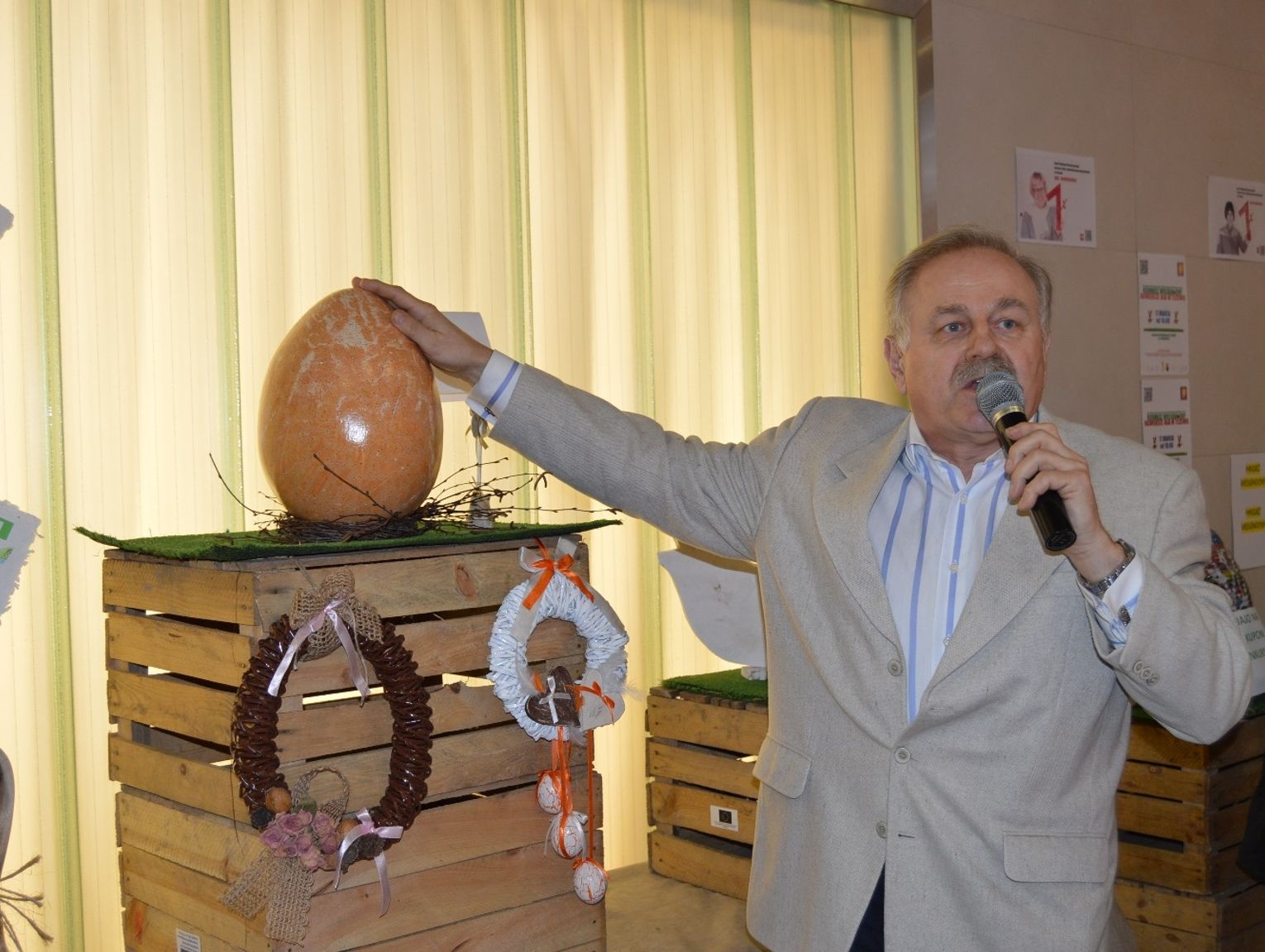 (ZDJĘCIA) Ale jaja! Największe do zobaczenia w Galerii Kociewskiej